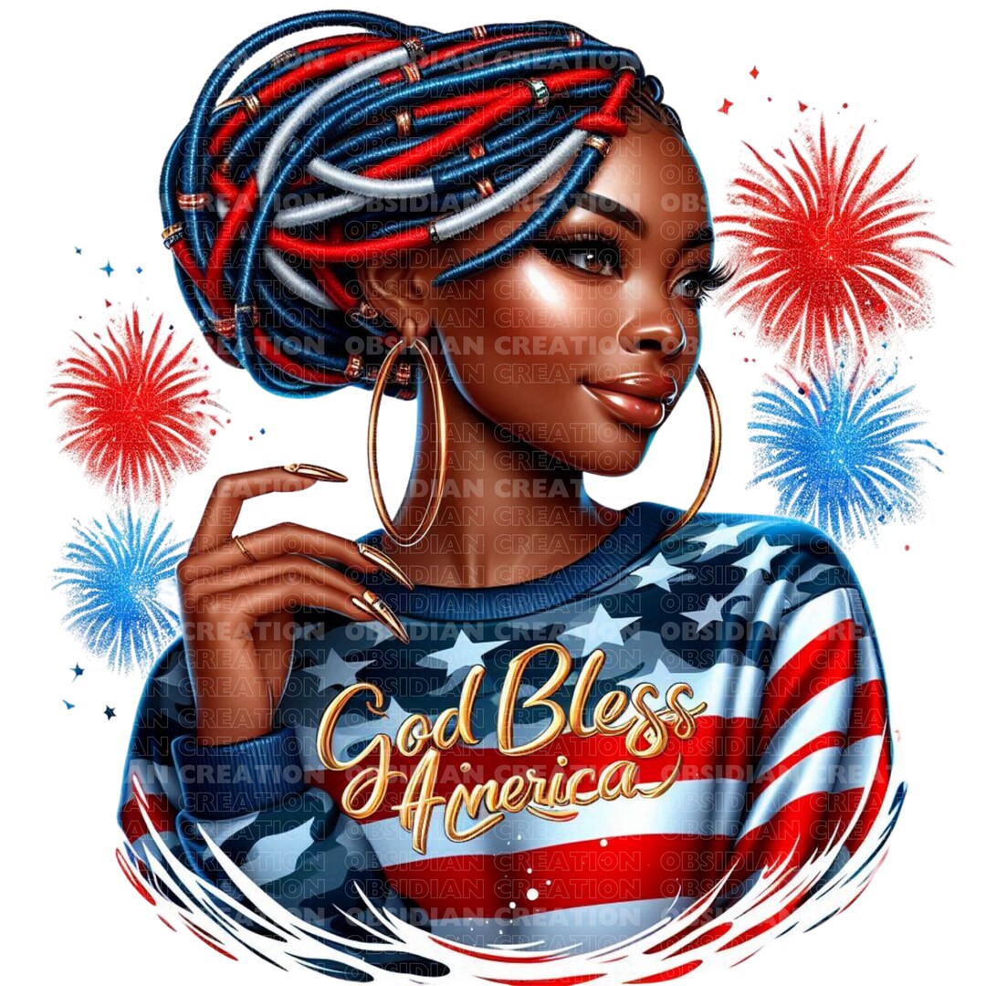 Independence Day July 4th Clipart | Celebratory Illustration | Digital ...