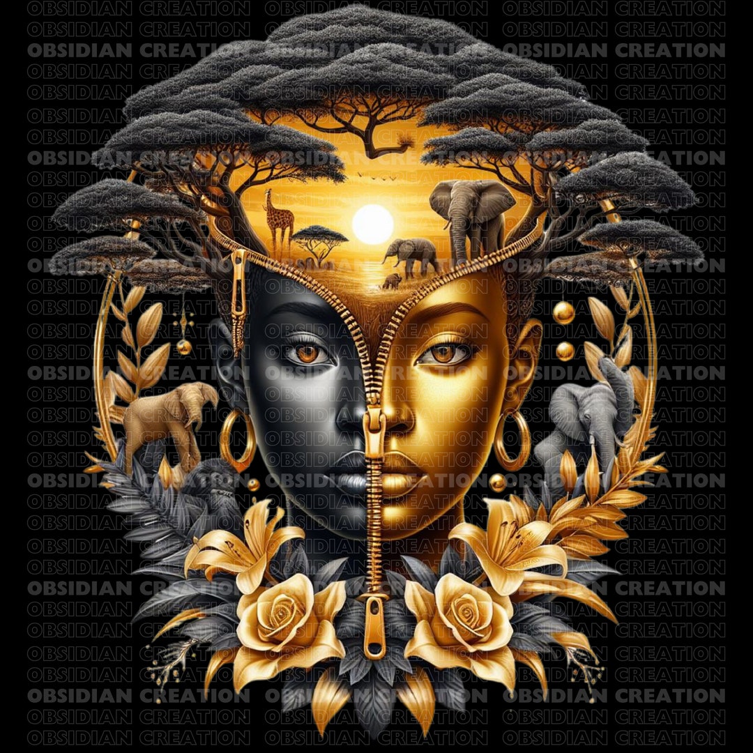 African Clipart | Ethnic Illustration | Digital Download | African Art ...