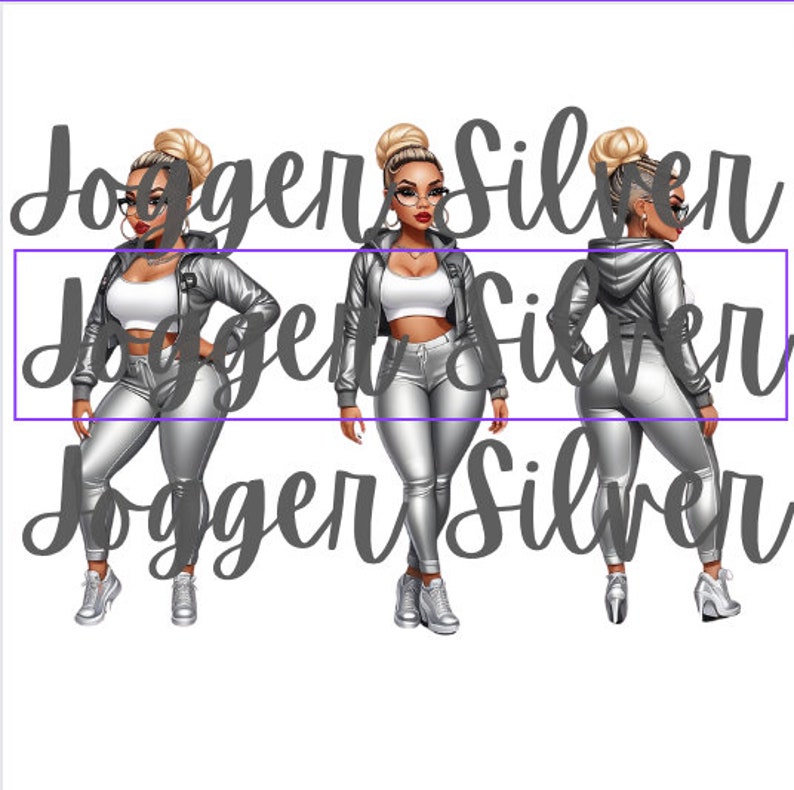 Empowering Black Women Clipart | Instant Download | Black Women PNG ...