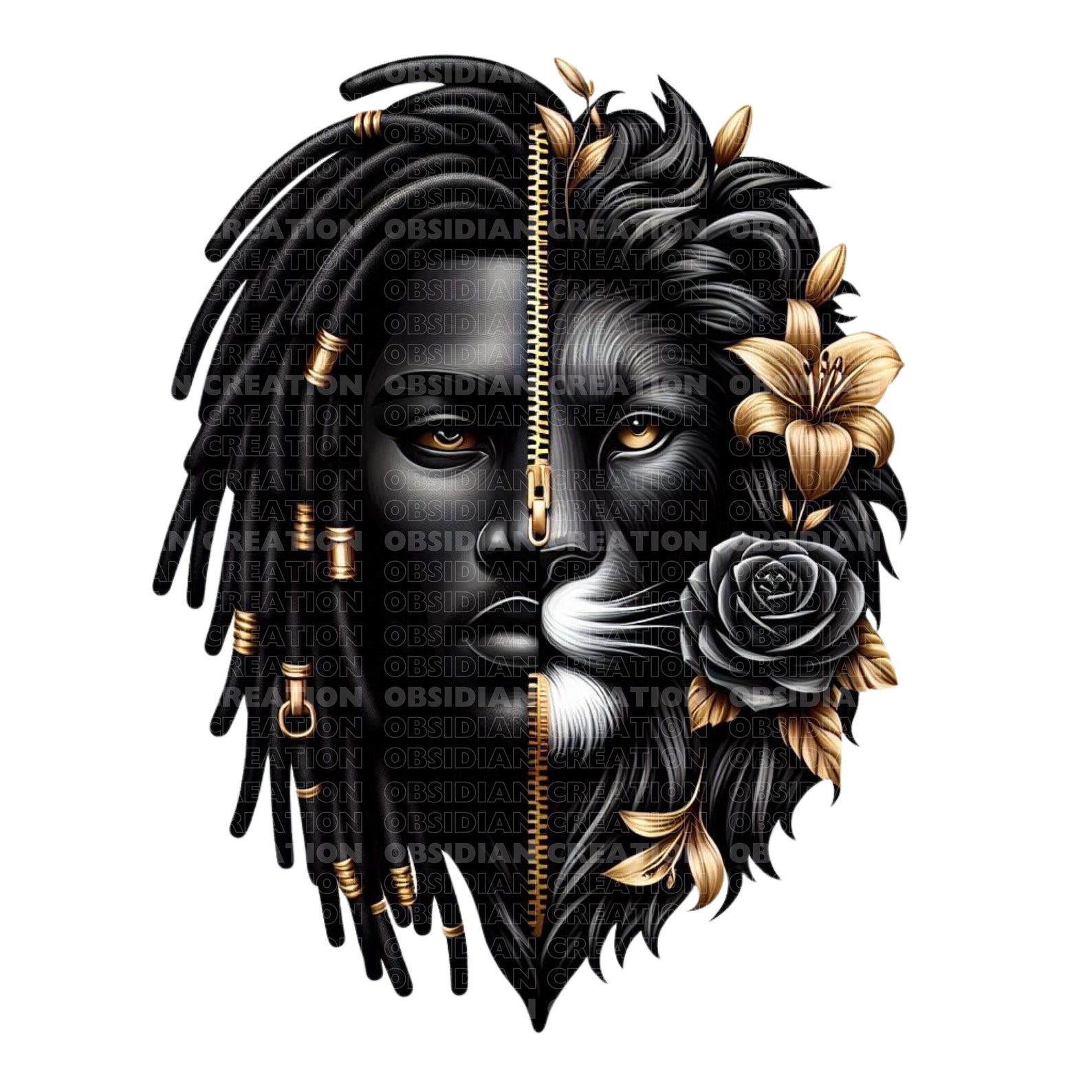 Black Man Clipart | African American Man Illustration | Digital ...