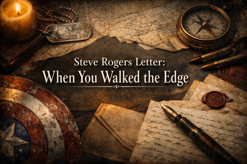 Steve Rogers Letter | Capitan America | Tension | Protective | When You ...