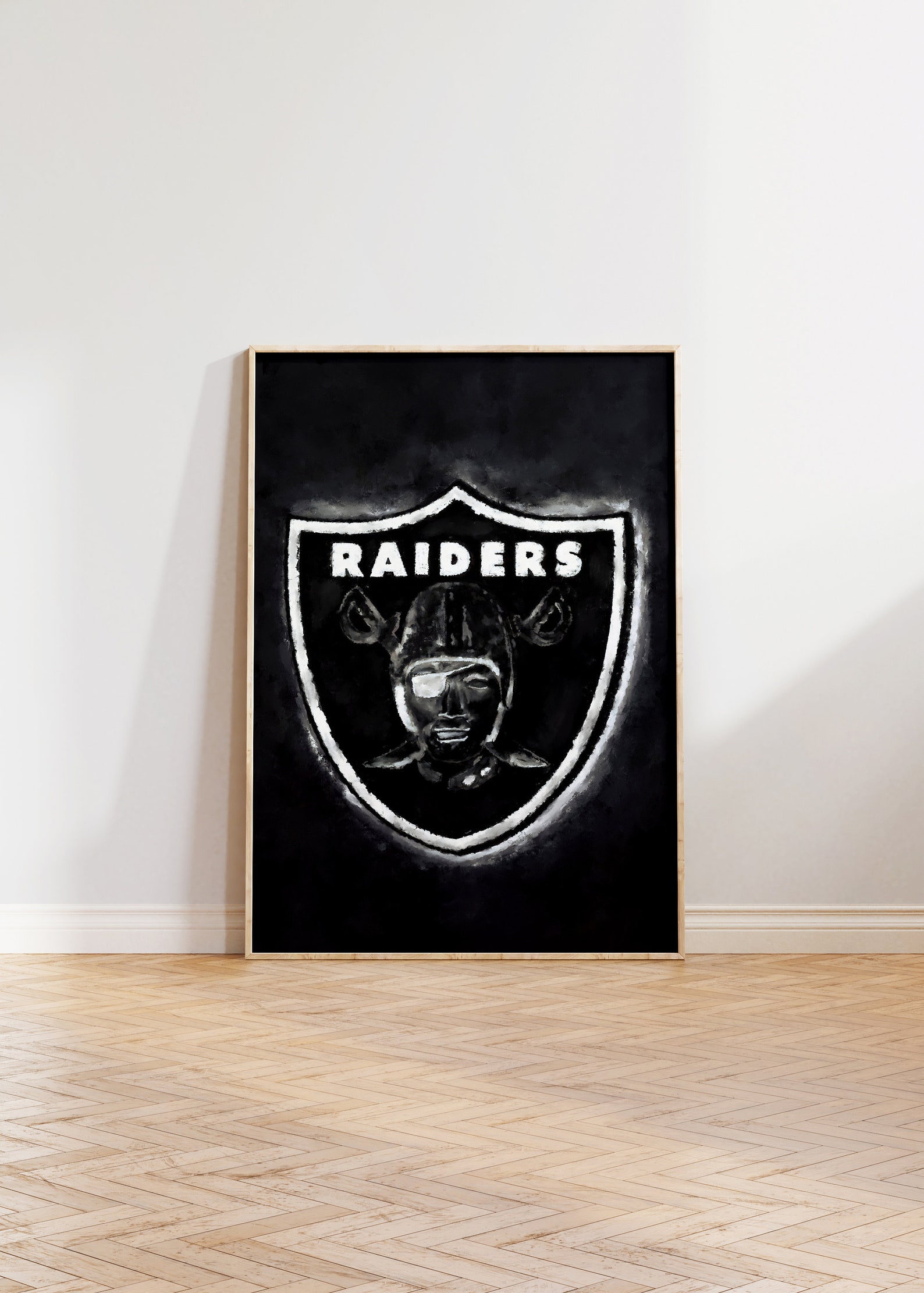 Raiders Painting | Las Vegas Raiders | Artwork | Digital Download ...