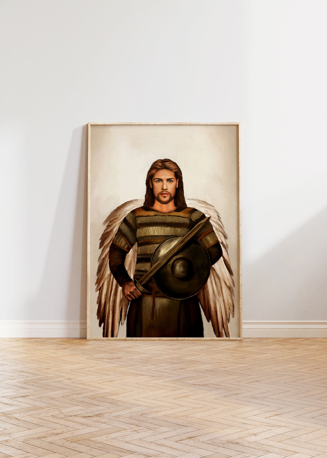 Saint Michael Painting | St. Michael | Archangel | Artwork | Printable ...