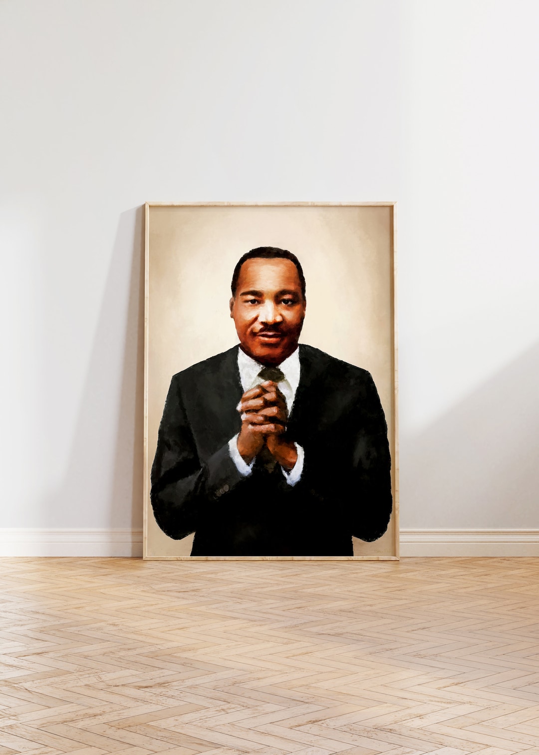 Martin Luther King Jr Painting | Artwork | Wall Decor | Printable Art ...