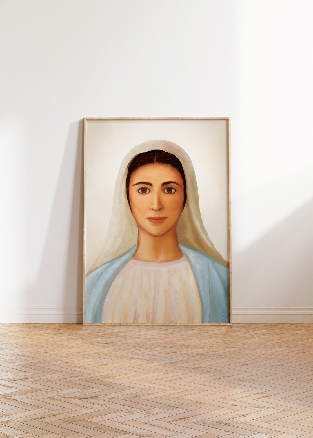 Mary Painting | Mother Mary | Artwork | Wall Decor | Printable Art ...