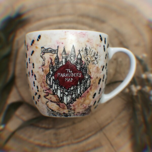 Marauders Map Mug - Etsy