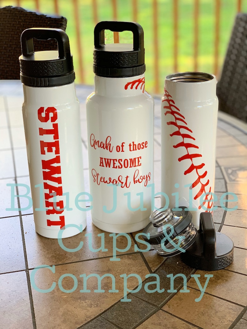Softball Cup or Baseball Customizable Tumblers and Bottles - Etsy