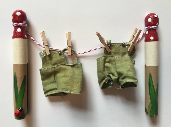 Fairy and Elf Washing Line | Etsy