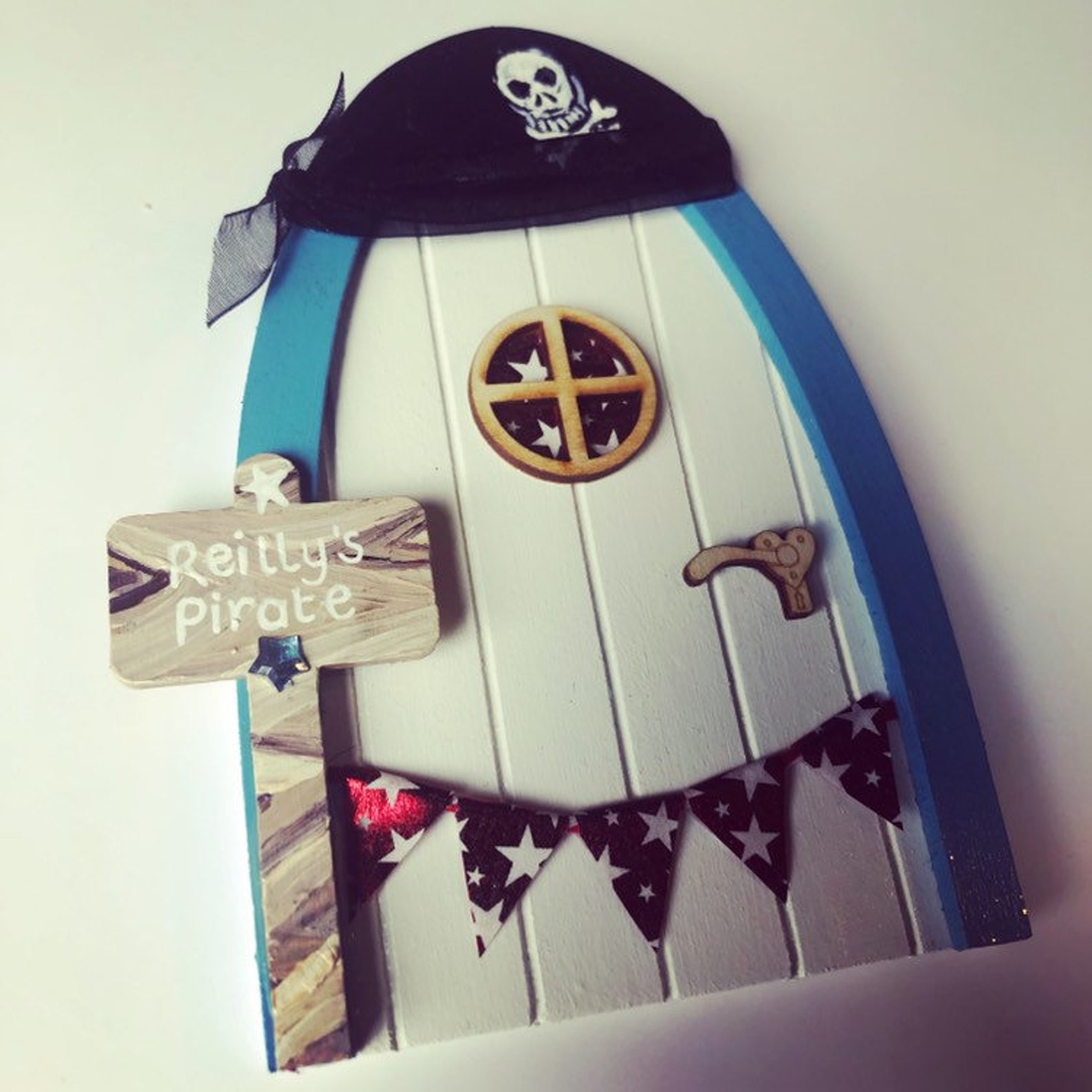 Pirate Door With Personalised Sign Post and Pirate Hat. Pirate - Etsy