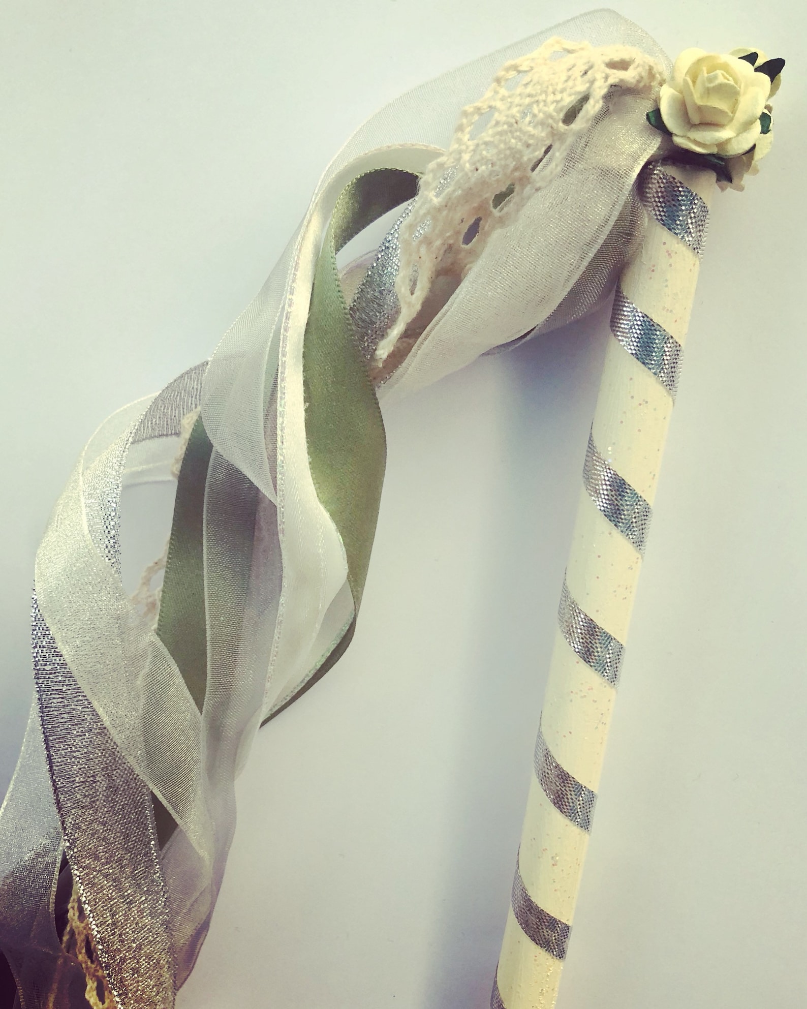 Flower Fairy Wands. Custom Colour Scheme, Ribbon Wands for Flower Girls ...