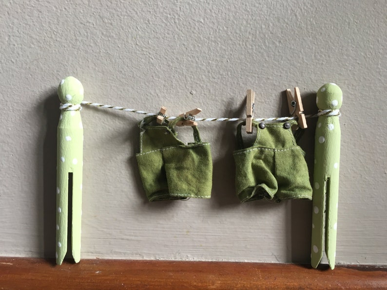 Fairy and Elf Dolly Peg, Washing Line - Etsy