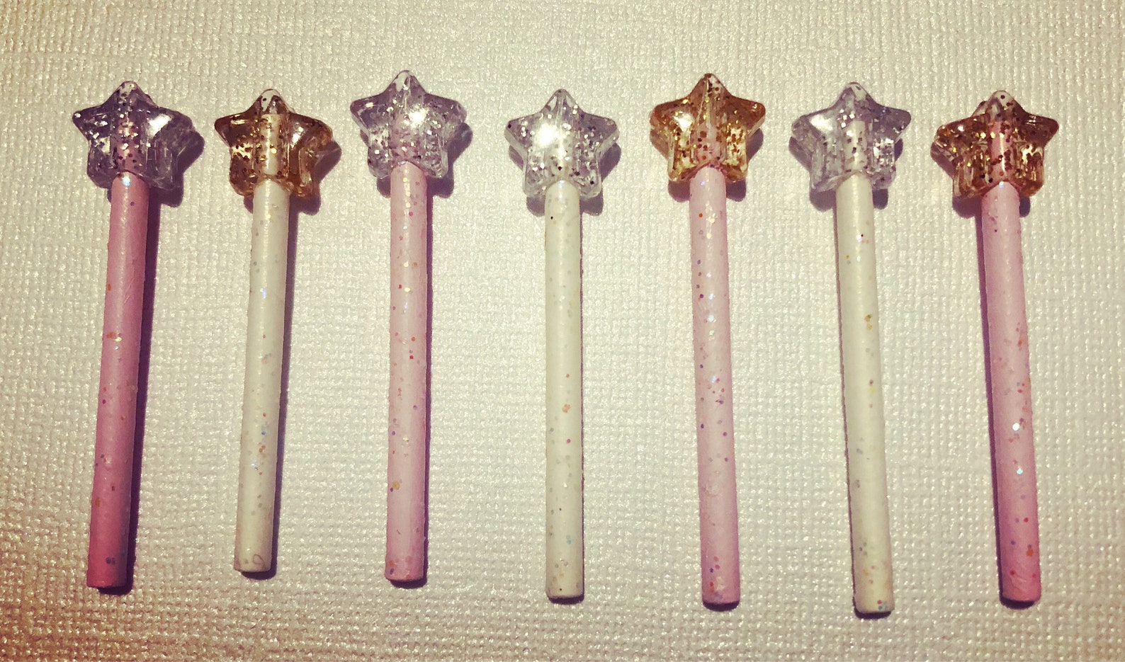 Miniature Fairy Wands. Handpainted Magic Wand With Star Bead - Etsy