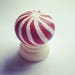Set of 3 Christmas Toadstools. Handpainted Candy Cane Toadstools ...