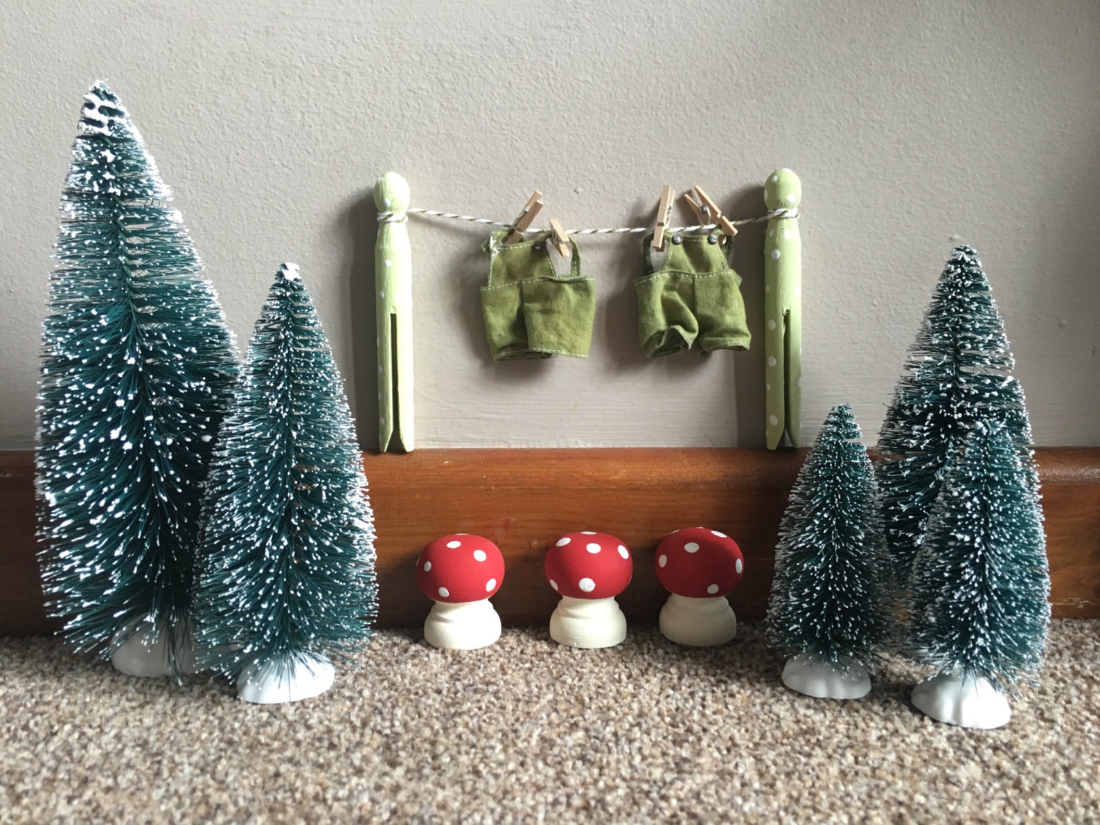 Fairy and Elf Dolly Peg, Washing Line - Etsy