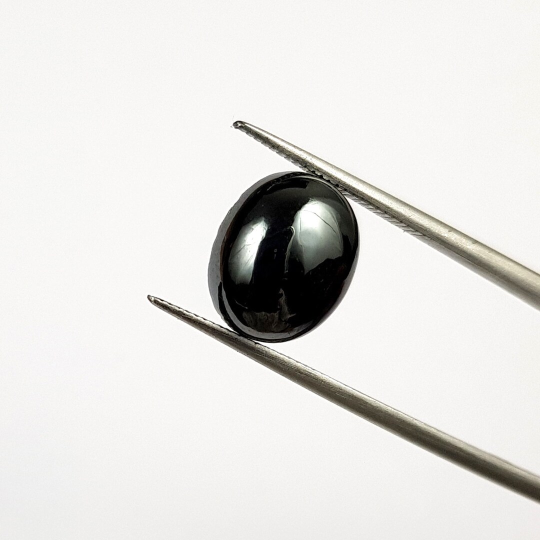 Hematite Smooth Stone, Healing Crystals, Hematite Gemstone Cabochon ...