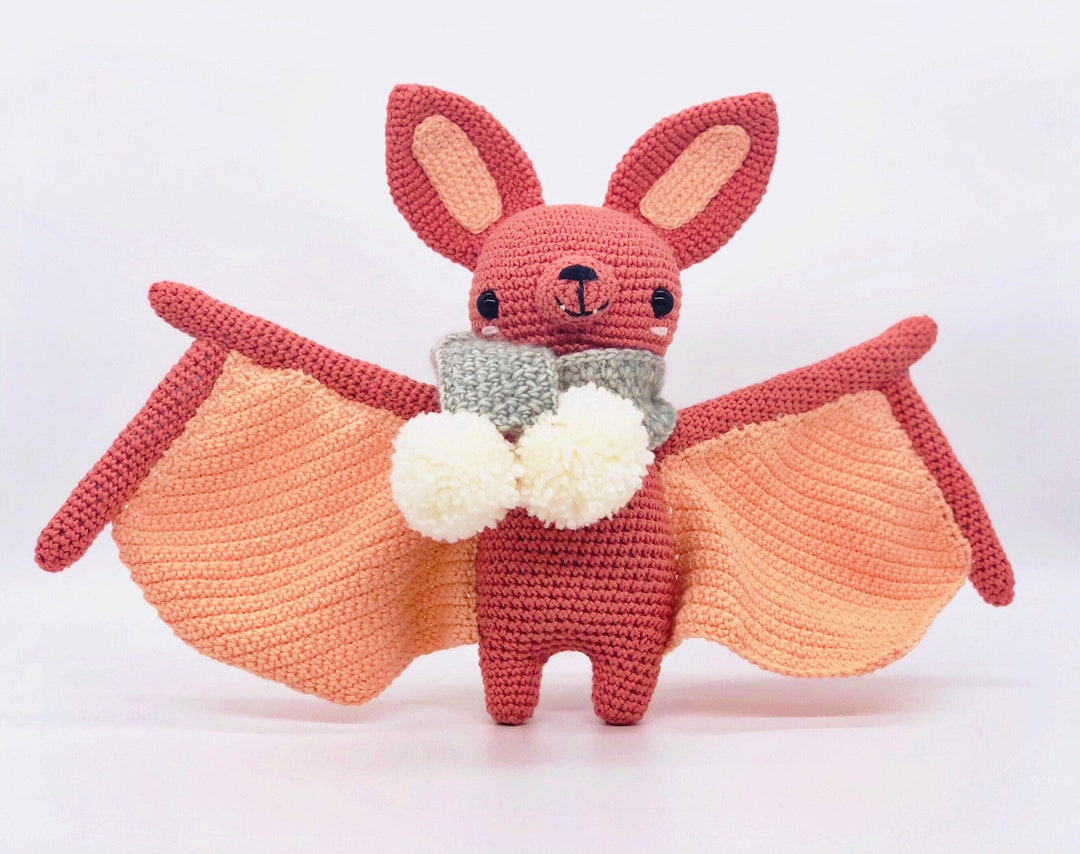 Hugo the Bat Amigurumi - Etsy