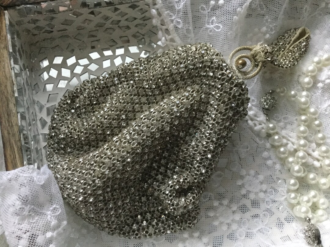 Antique Evening Bag Bag Art Deco Bag Titanic Style Edwardian Style ...