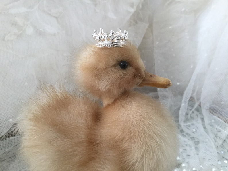 Tiny Small Metal Crown Tiara Diadem Vintage Bronze Silver Doll Crown ...