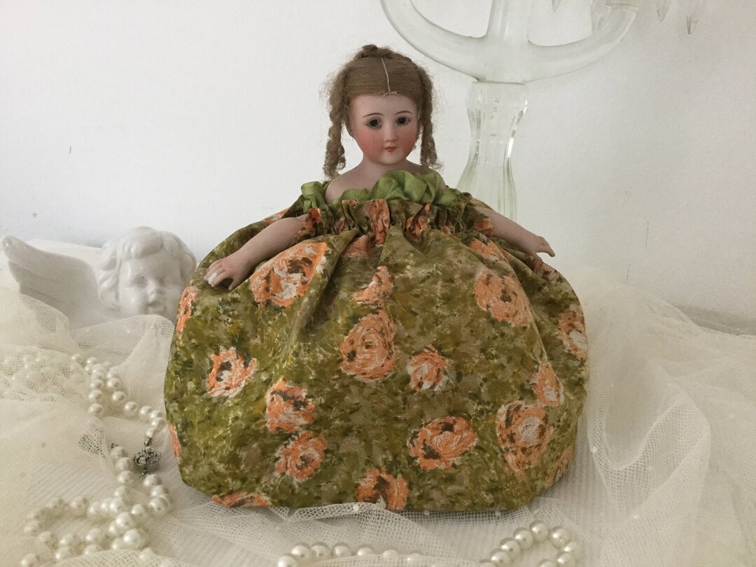 Rarity Half-tea-doll Tea Doll Antique Simon&halbig Pincushion Artist ...
