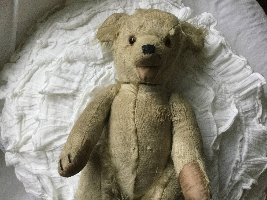 German Teddy Bear Antik 120 Jahre alt Puppe Vintage | Etsy
