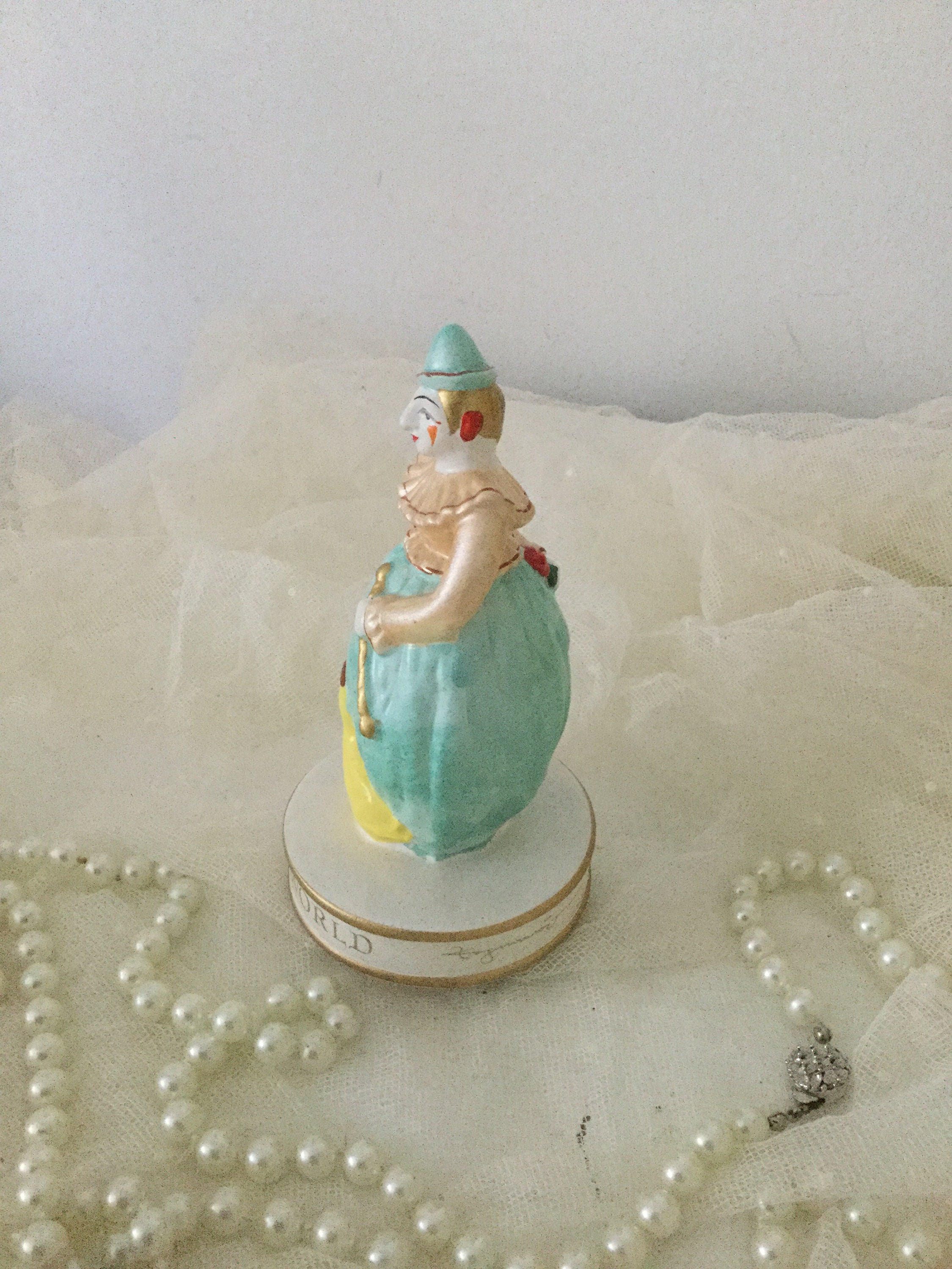 Old Music Box Pierrot Rose Duck Flute Vintage Reuge Music Box Music Box ...