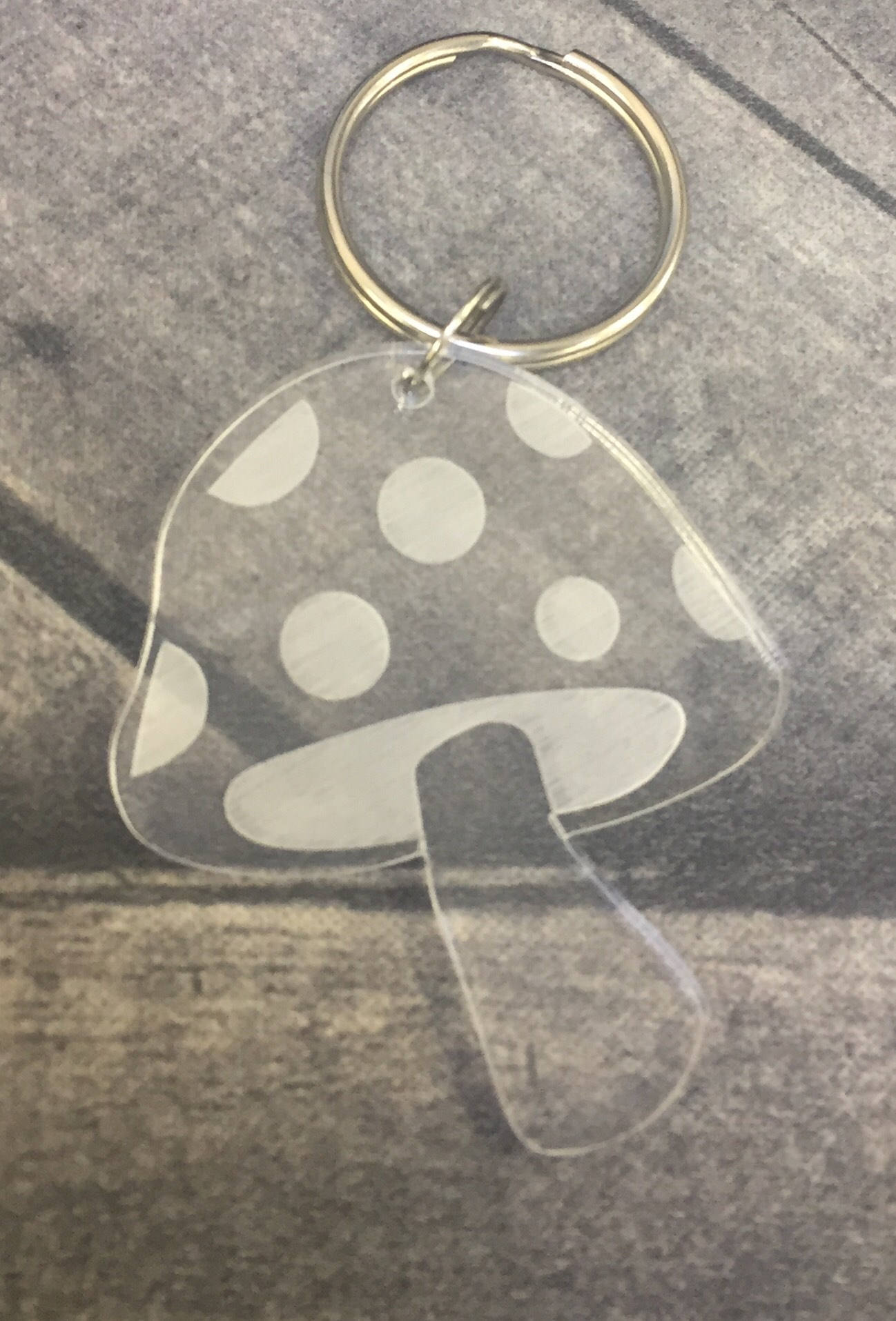 Toadstool Mushroom Fungi Keyring Keychain Bag Charm Gift in - Etsy UK