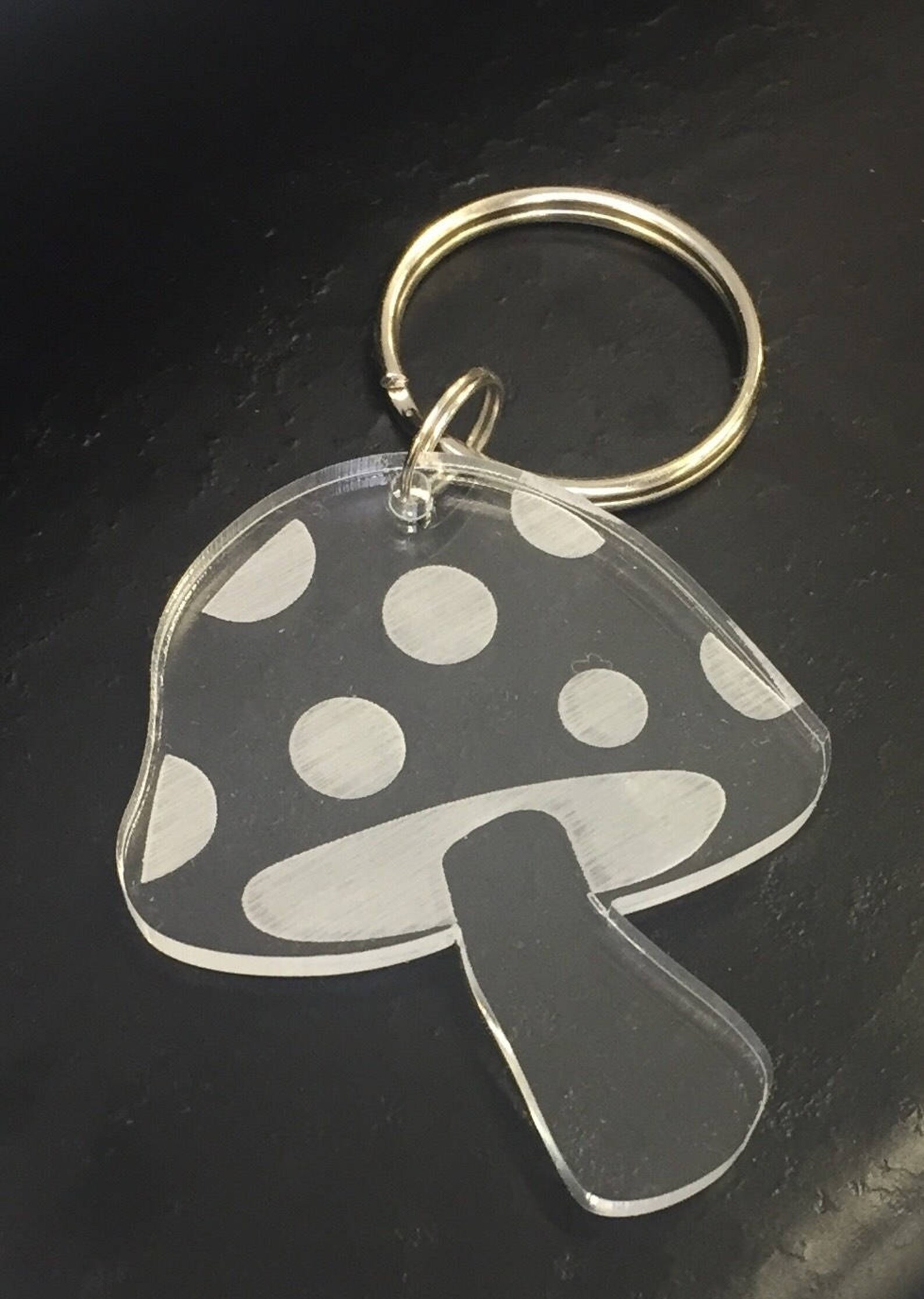 Toadstool Mushroom Fungi Keyring Keychain Bag Charm Gift in - Etsy UK