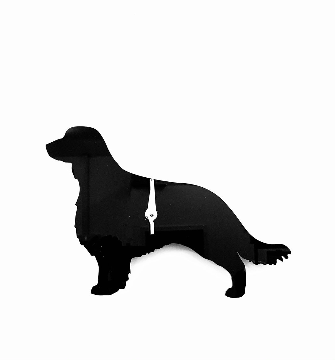 Welsh Springer Spaniel Dog Clock in Black - Etsy