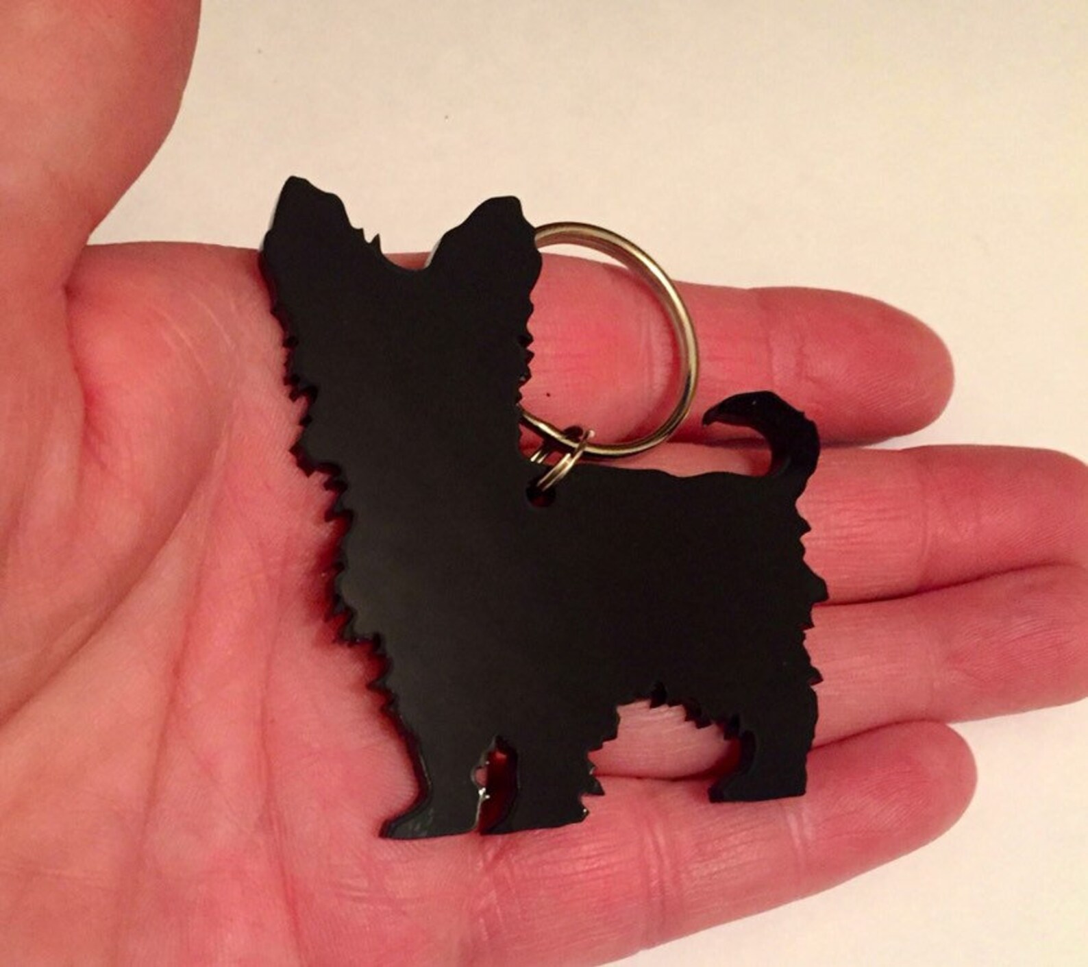 Yorkshire Terrier Yorkie Dog Keyring Lanyard Keychain Bag | Etsy