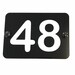 Personalised Door Number Sign Plaque in Acrylic With White - Etsy