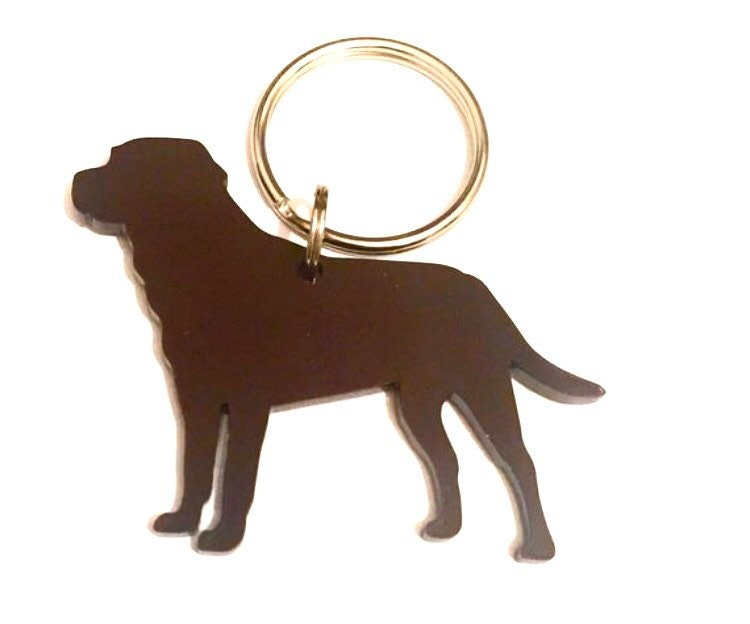Chocolate Brown Labrador Lab Dog Keyring Bag Charm Lanyard | Etsy