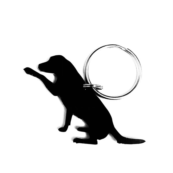 Black Lab Key Charm - Etsy UK