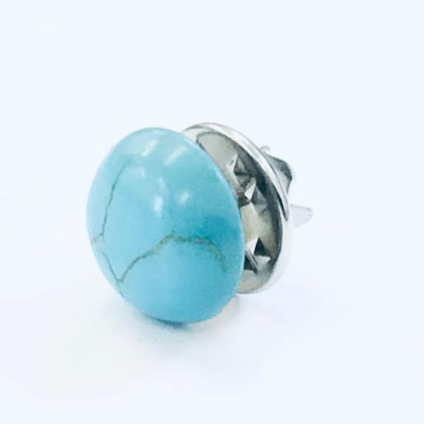 Turquoise Brooch - Etsy