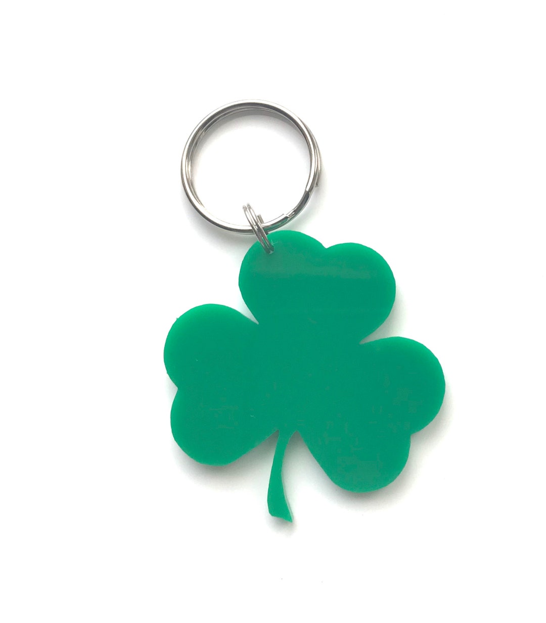 Shamrock Irish Lucky Clover Keyring Lanyard Keychain Bag Charm Gift in ...