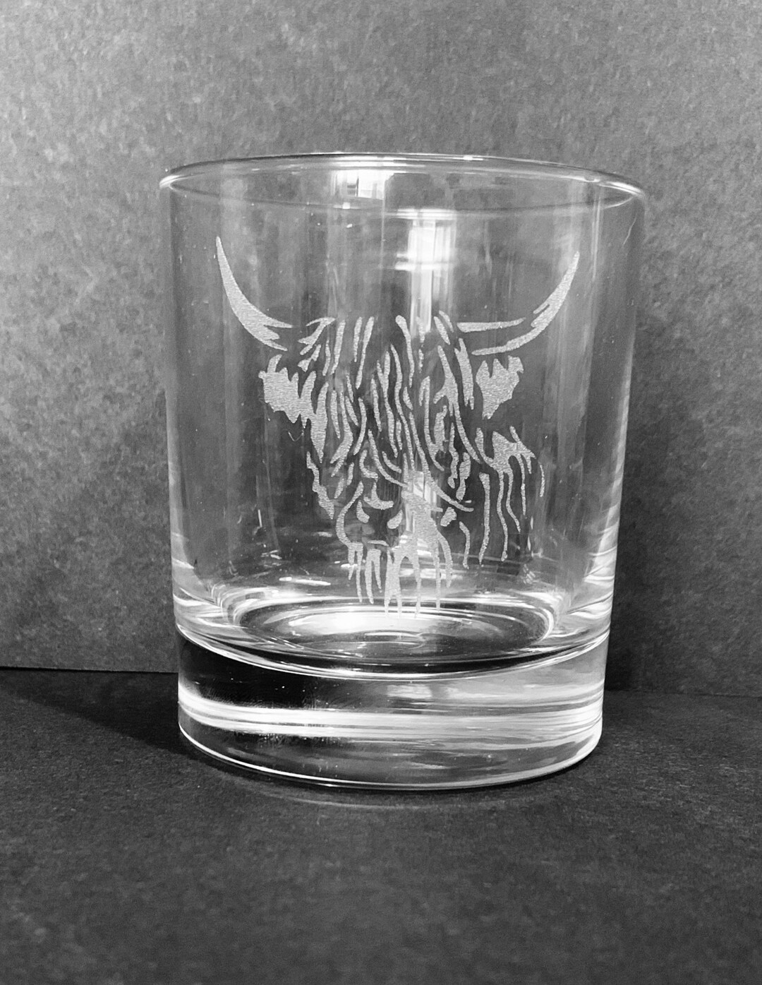 Highland Cow Engraved Whisky Glass Gift - Etsy UK