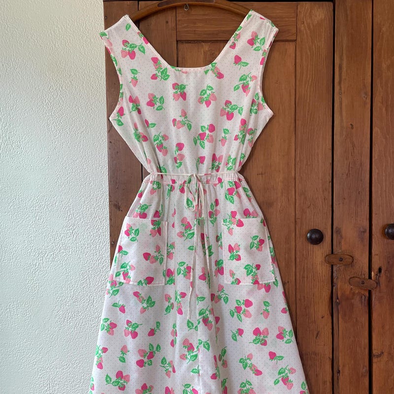 Strawberry Dress - Etsy