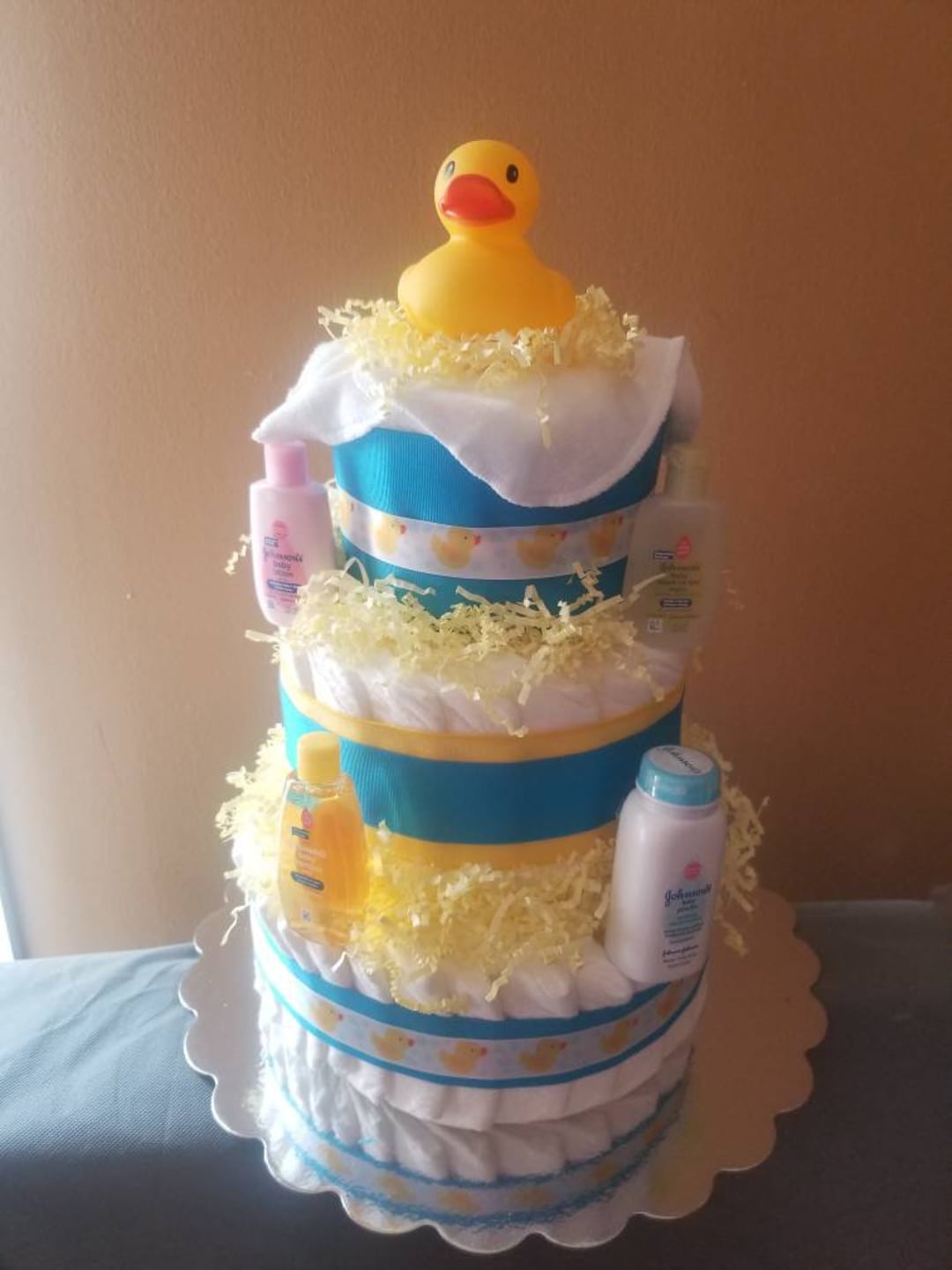 Rubber Ducky Diaper Cake - Etsy