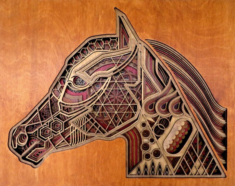 Equus Animo spirit of the Horse Laser Cut - Etsy