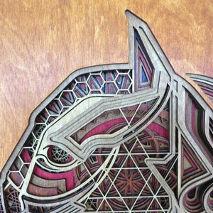 Equus Animo spirit of the Horse Laser Cut - Etsy