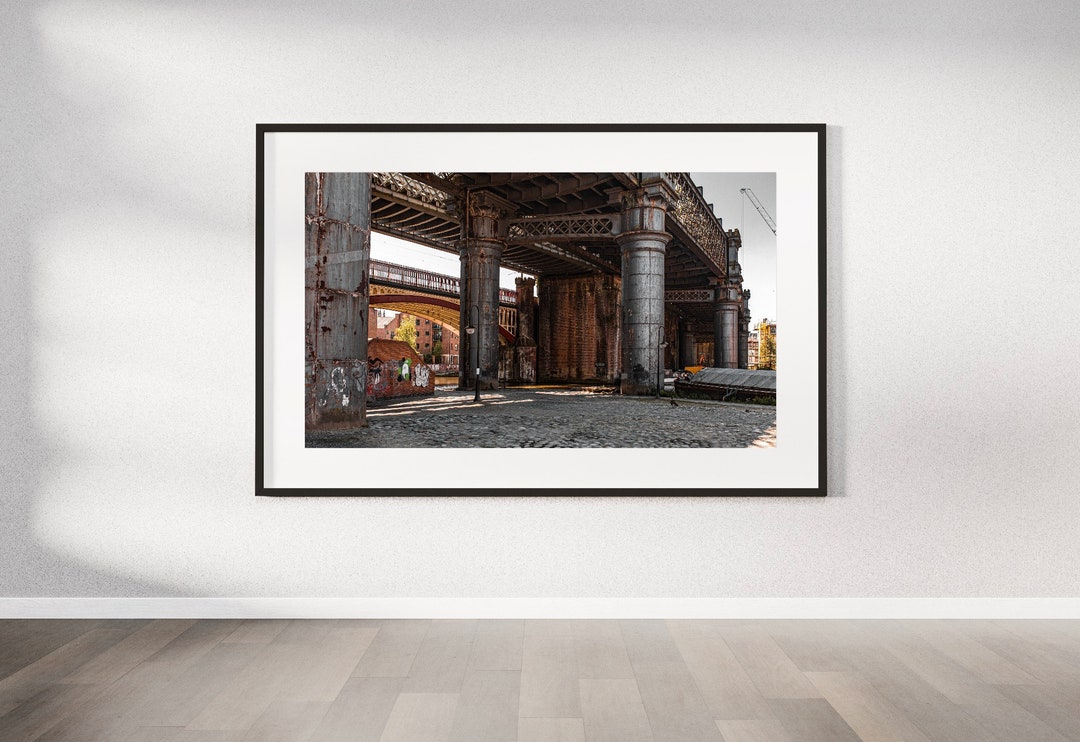 Castlefield Landscape Print Manchester Cityscape House Decor ...