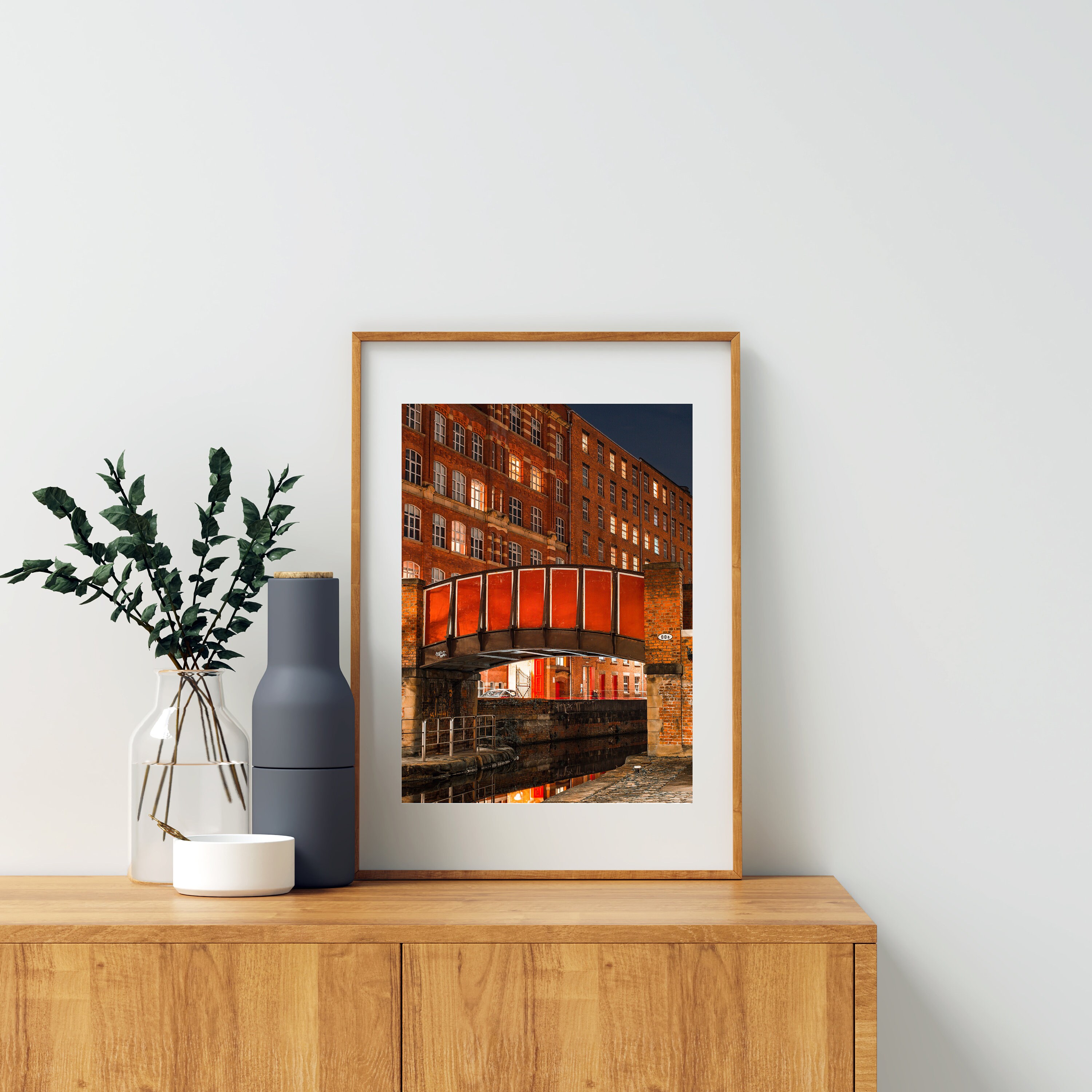 Ancoats Print Manchester Cityscape House Decor Architecture Print ...