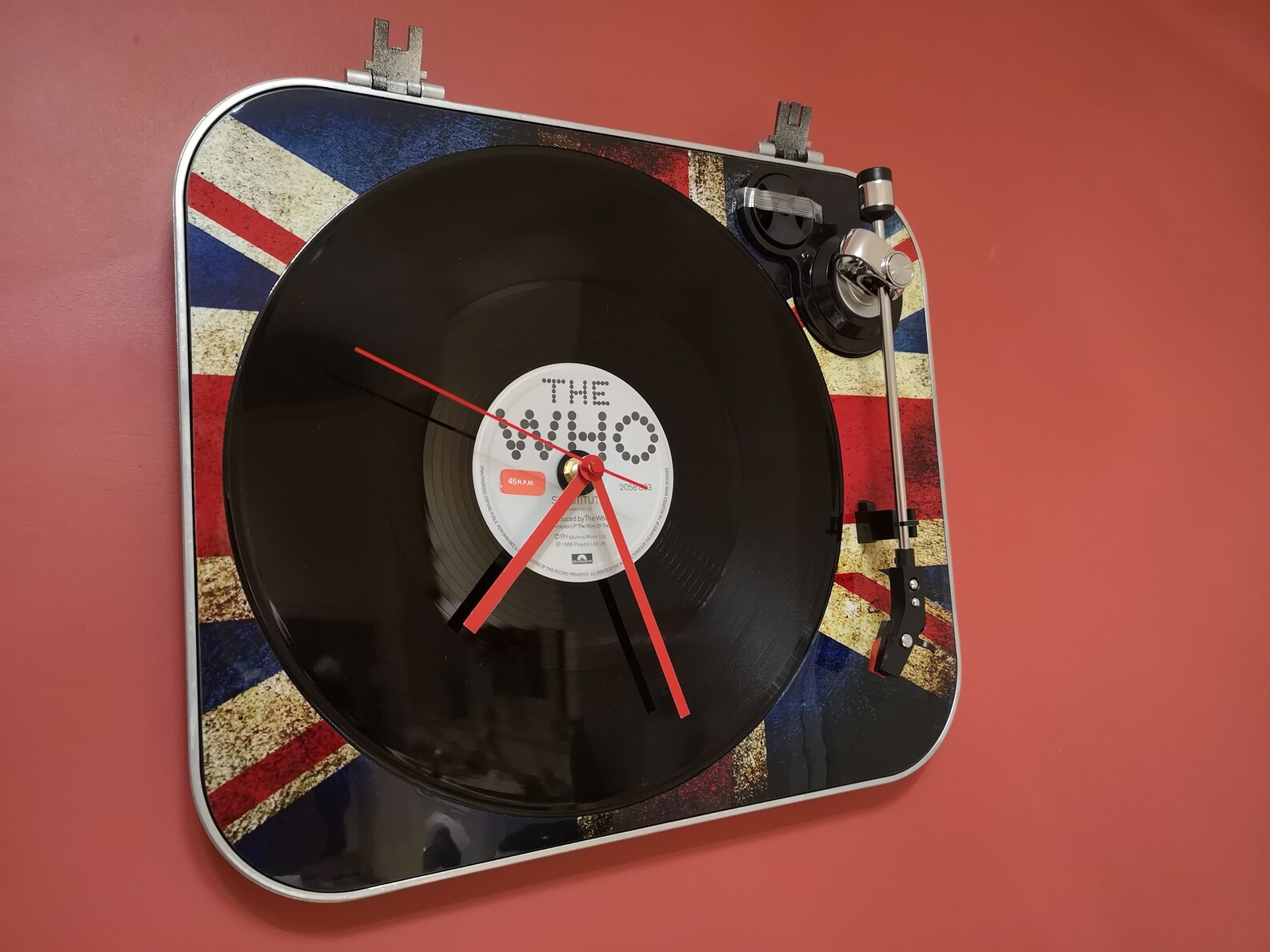 THE WHO Clock Turntable Clock Record Player Clock - Etsy