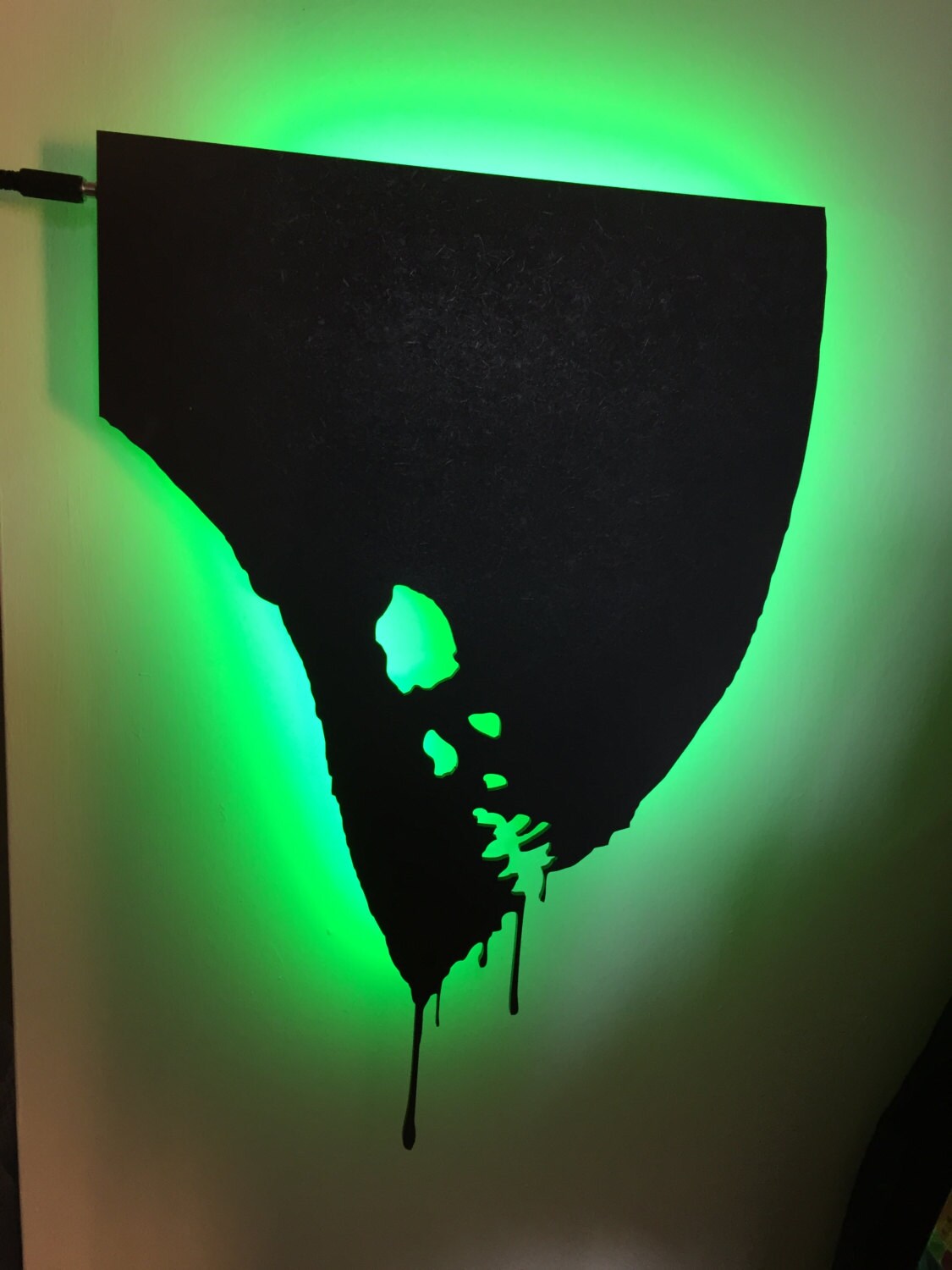 Alien Xenomorph LED Nightlight Wall Art Night Light - Etsy UK