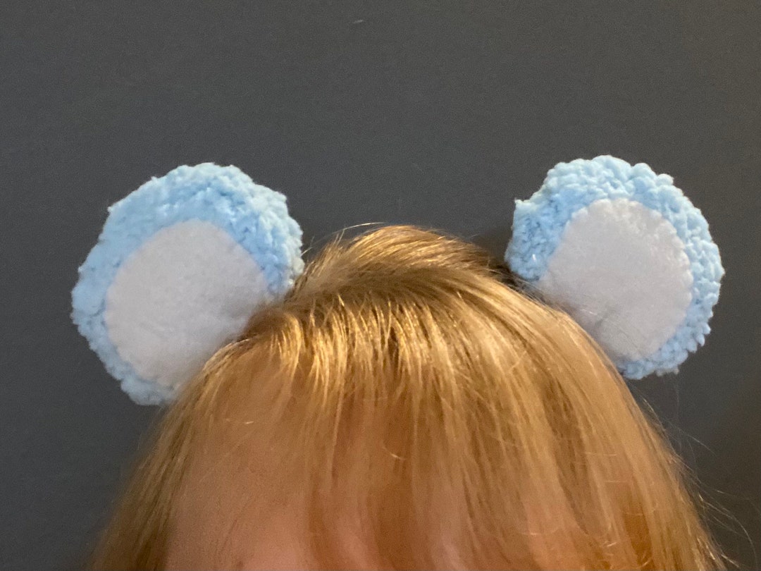 Light Blue Bear Ears - Etsy