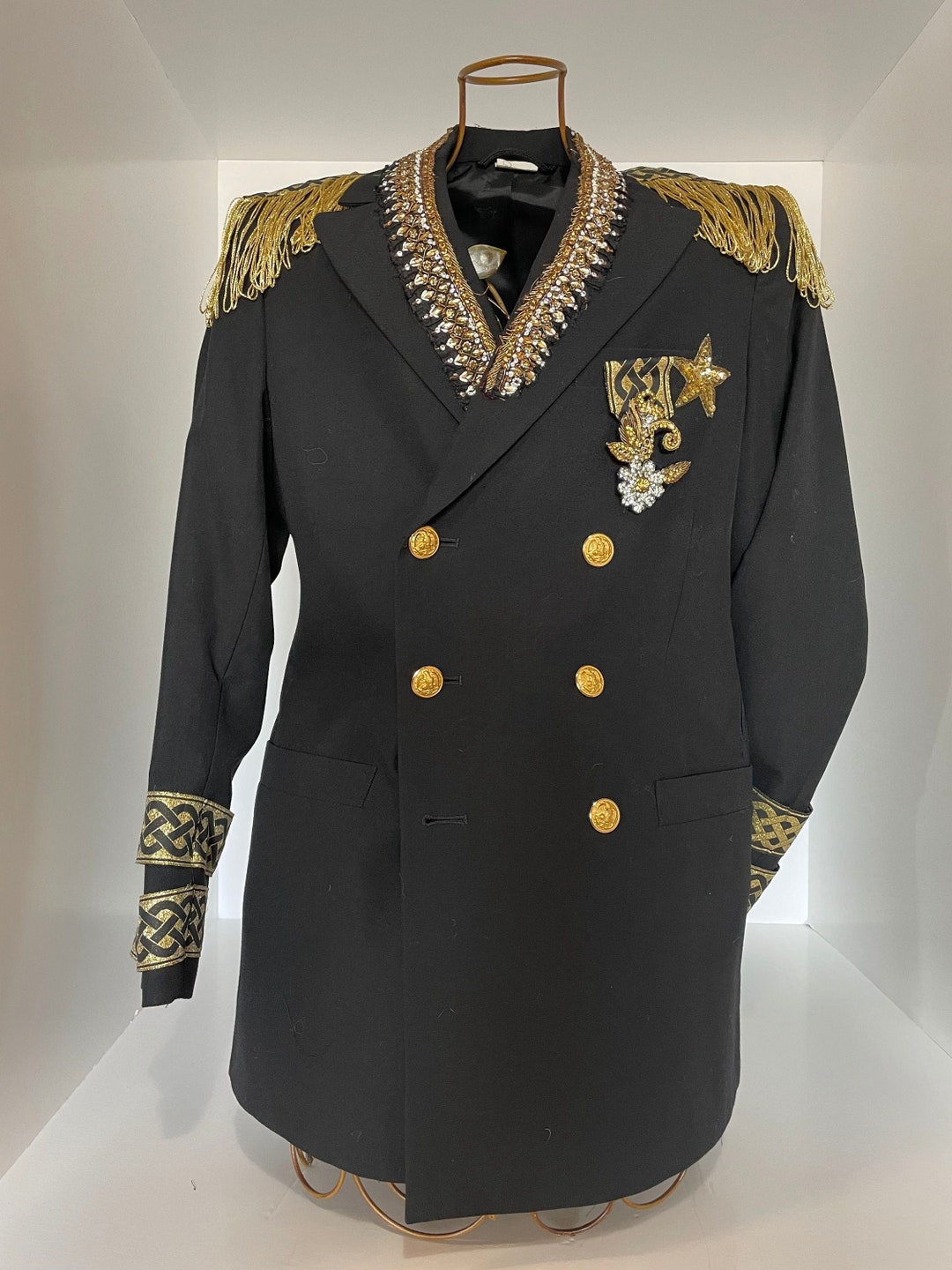 Upcycled Military Street Fashion Festival Jacket - Etsy