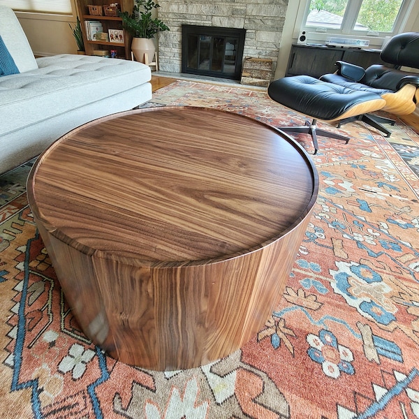 Walnut Coffee Table - Etsy