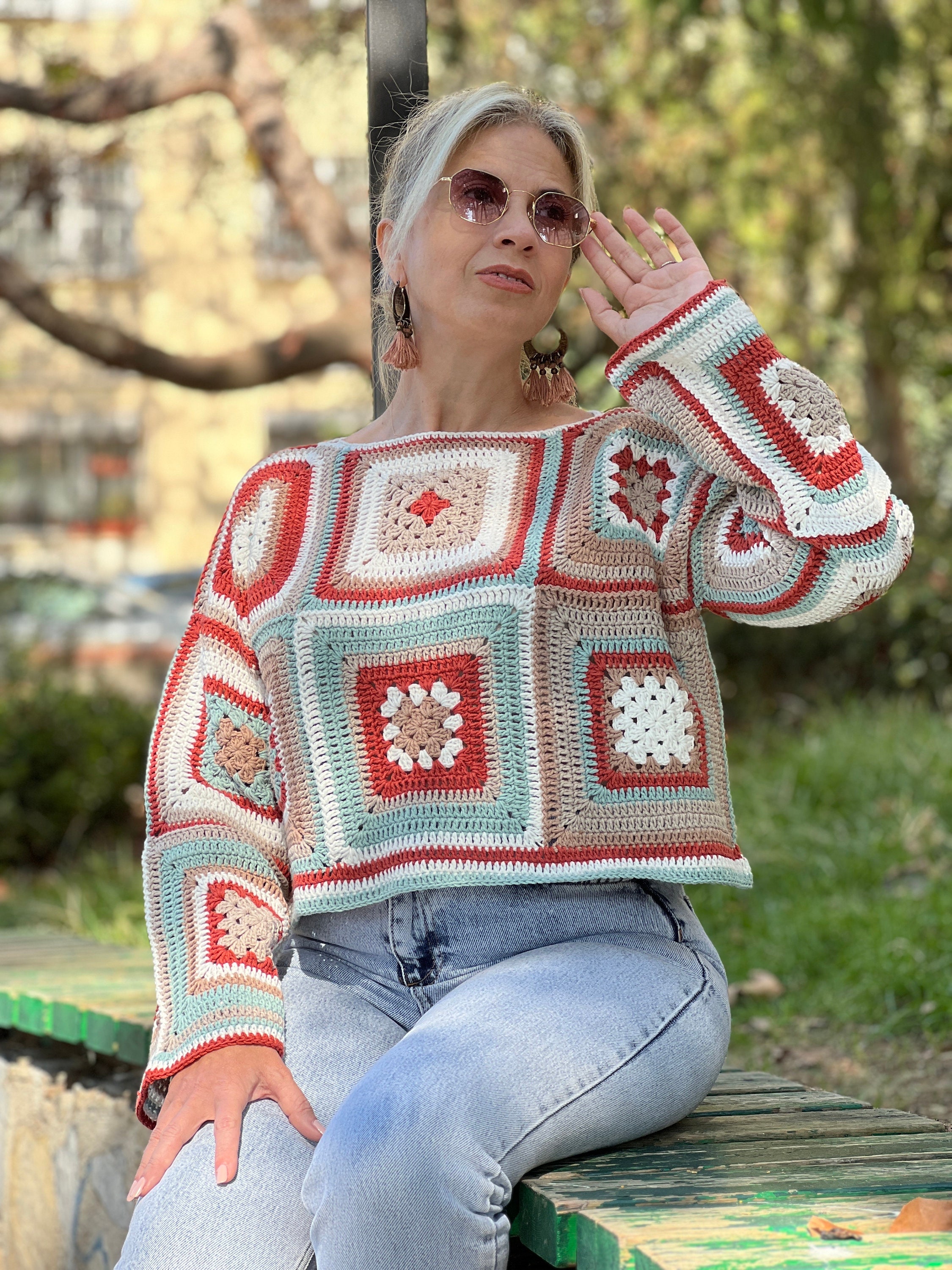 Crochet Jumper - Etsy