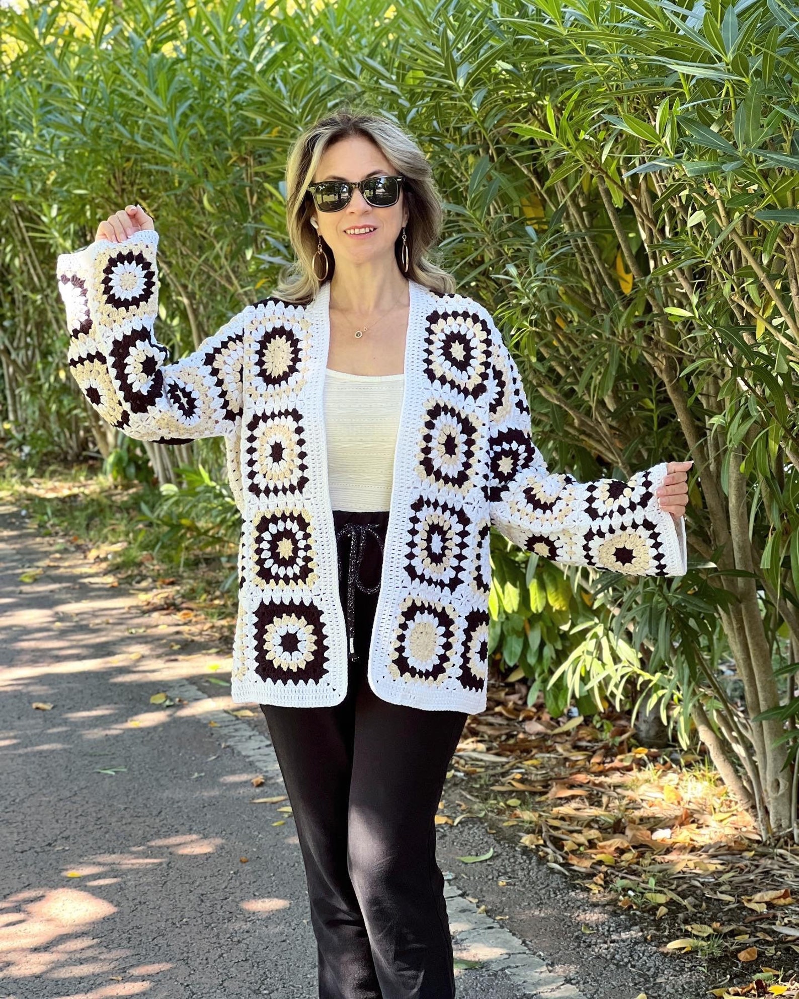 Crochet Cardigan - Etsy