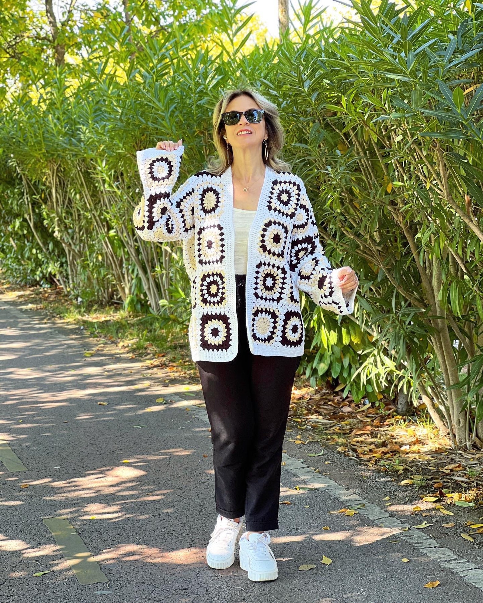 Crochet Cardigan - Etsy