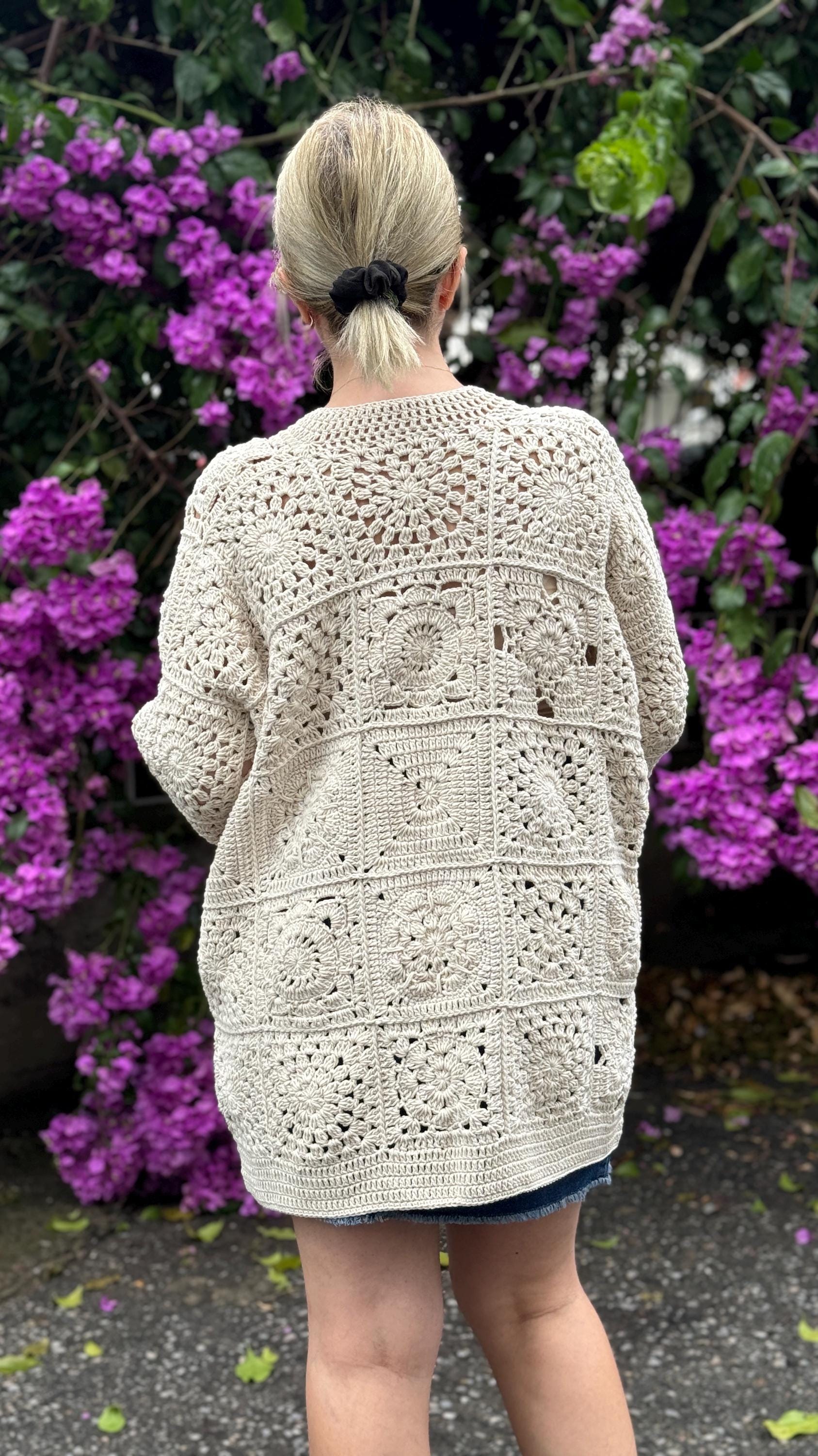 CROCHET CARDIGAN - Etsy